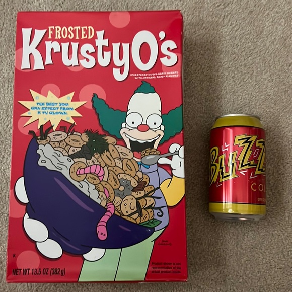 Other | The Simpsons Collectibles Set Of Frosted Krusty Os And Buzz ...
